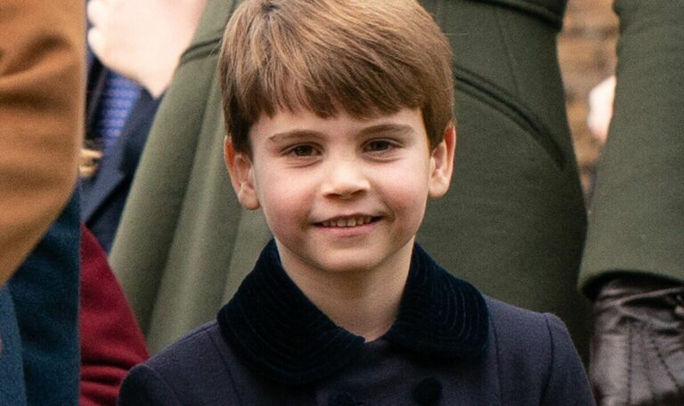 Le prince Louis n'a pas encore franchi une étape royale déjà franchie ...